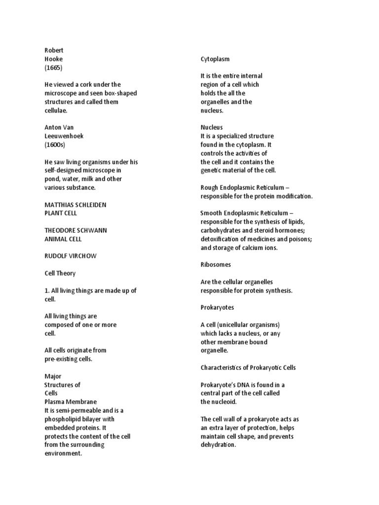 Gen. Bio Reviewer 1st Quarter | PDF