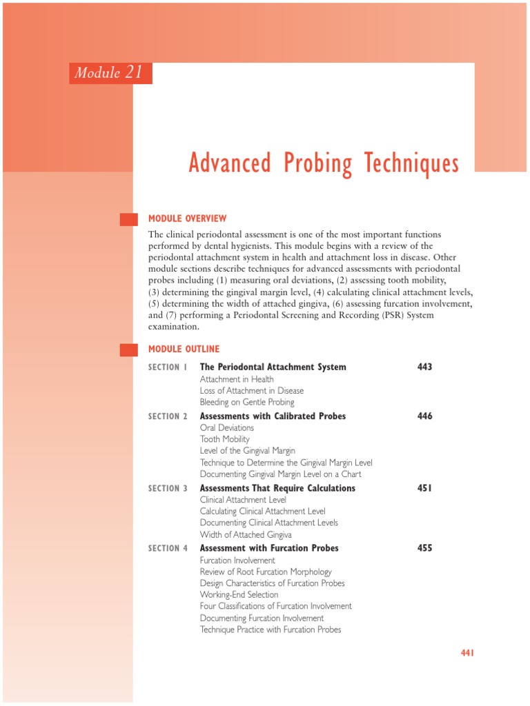 Advanced Perio Manual | PDF