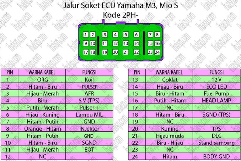 soket ecu mio s | PDF