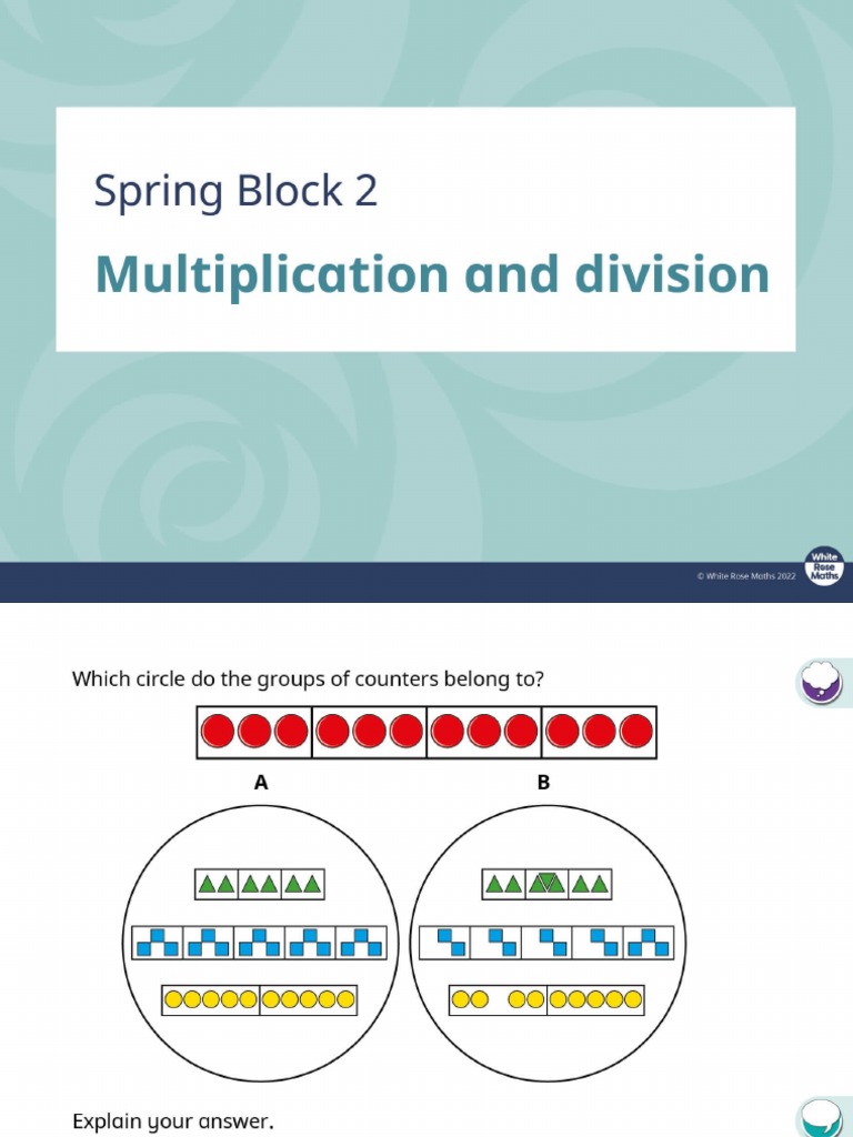 Y2 Spring B2 Reasoning and Problem Solving 2022 | PDF