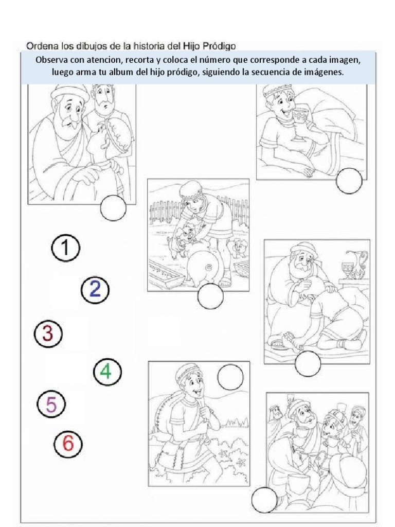 Fichas Practicas El Hijo Prodigo | PDF