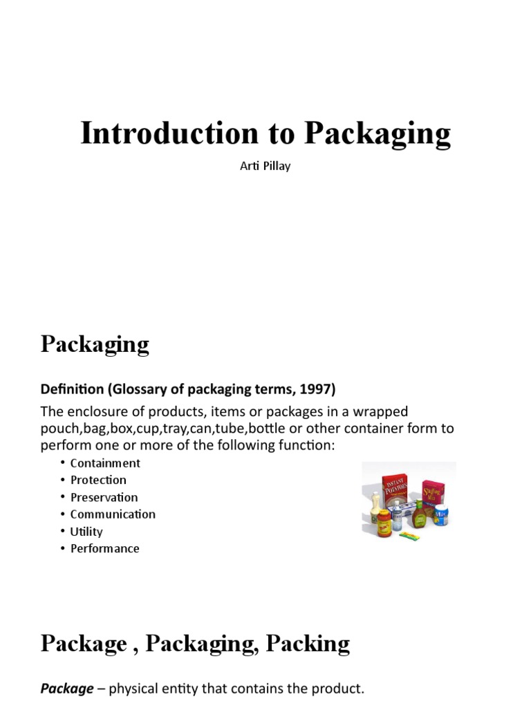 Introduction To Packaging | PDF
