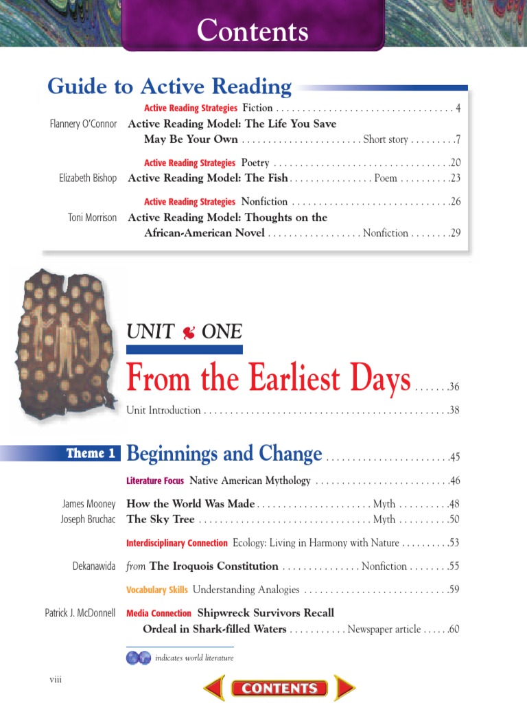 American Literature RC 2002 Contents | PDF