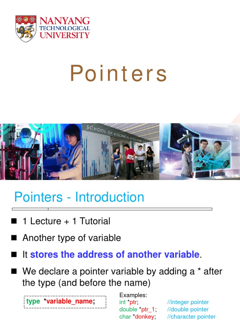 Pointer Array (Part I) | PDF | Pointer (Computer Programming ... Pointer Array (Part I) | PDF | Pointer (Computer Programming ...