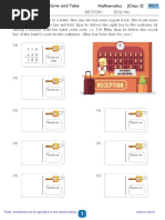 Class 5 Maths Chapter 1 Worksheet With Answers | PDF