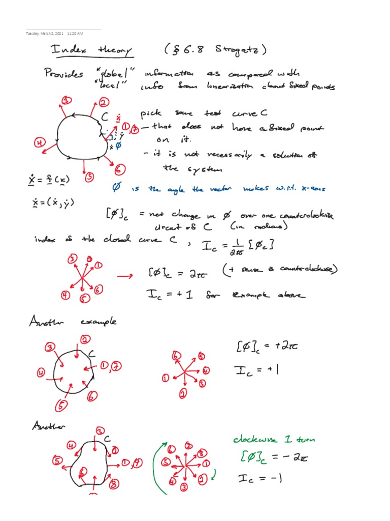 Lecture 11 Index Theory For 2D Systems | PDF