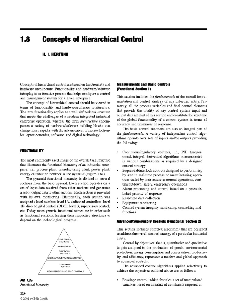 Concept of Hierarchy Control | PDF