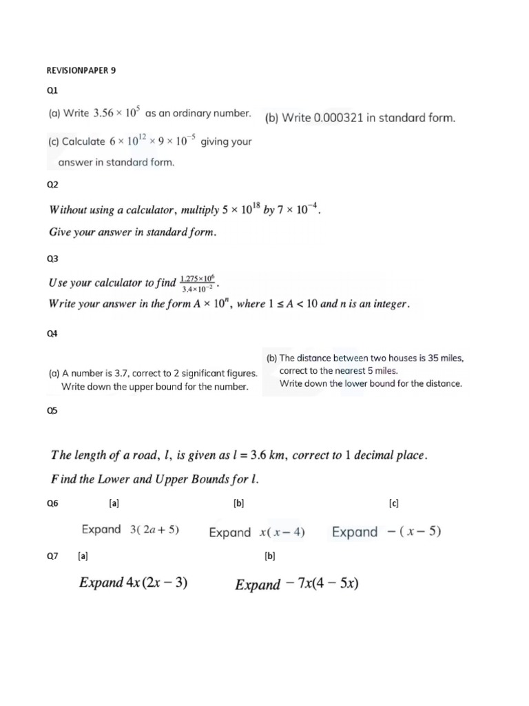 Grade 7 Maths | PDF