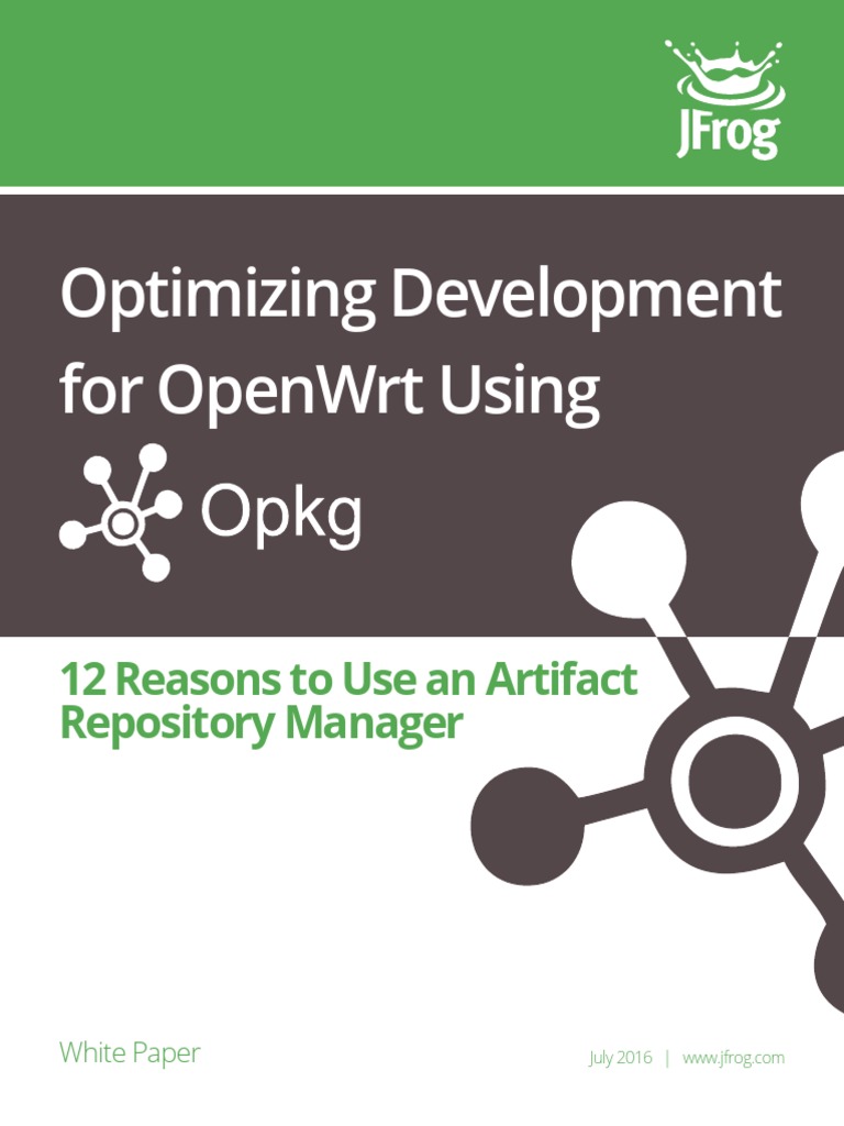 White Paper - Opkg - 21 7 16 | PDF | Software Repository | Server (Computing)