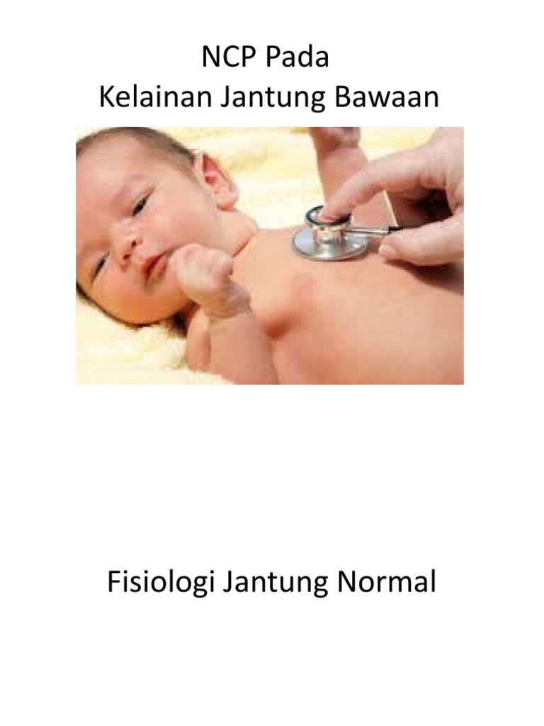 NCP Pada Kelainan Jantung Bawaan | PDF