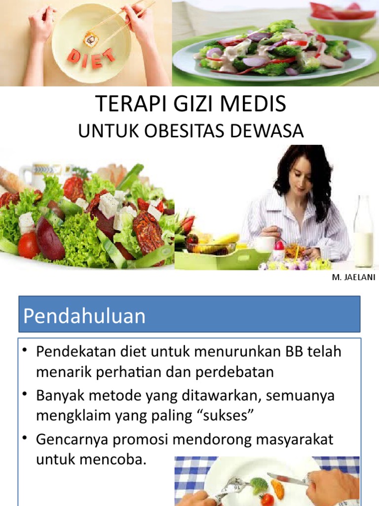 Terapi Gizi Medis Obesitas Pada Dewasa (2016) | PDF