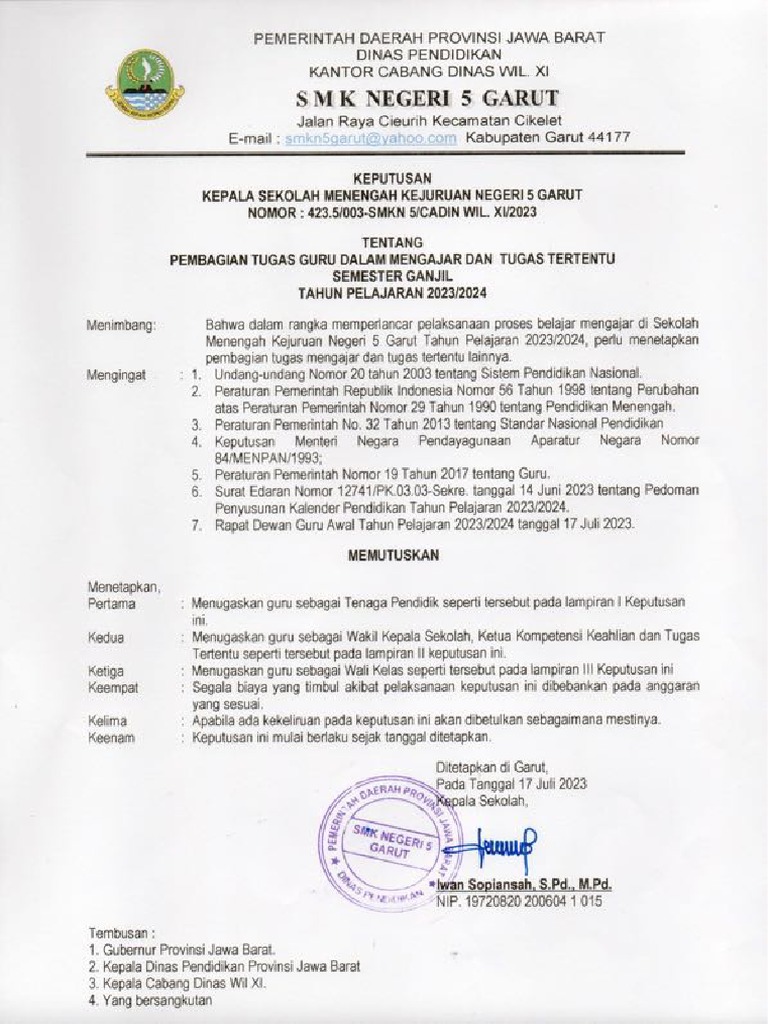 Dokumen Standar Isi | PDF