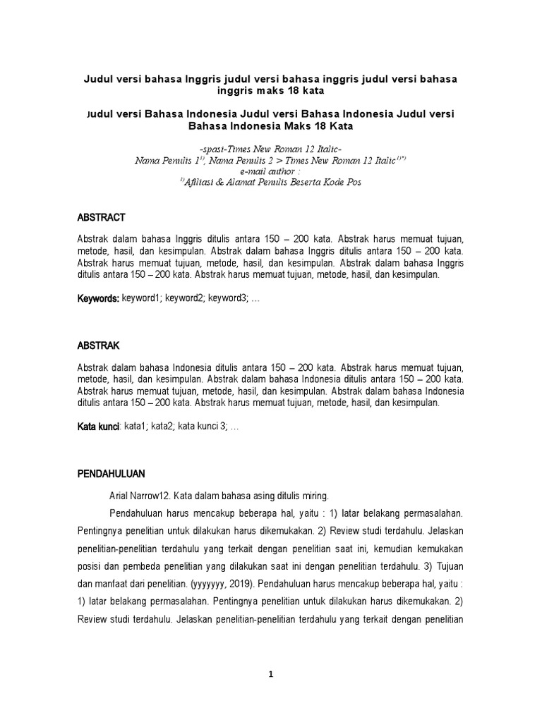 Article Template | PDF