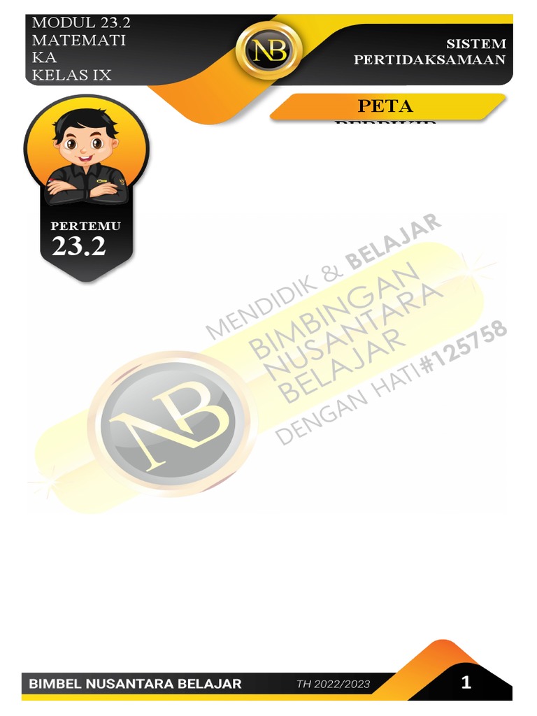 (Pendidik) Modul 23.2 SPTLDV Kelas Ix | PDF