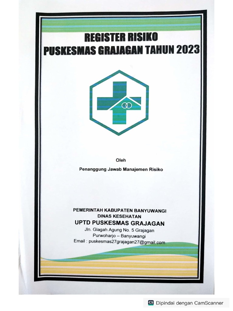 Register Risiko Puskesmas Grajagan | PDF