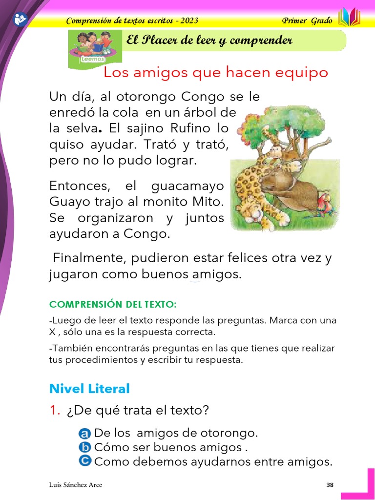 Los Amigos Que Hacen Equipo | PDF