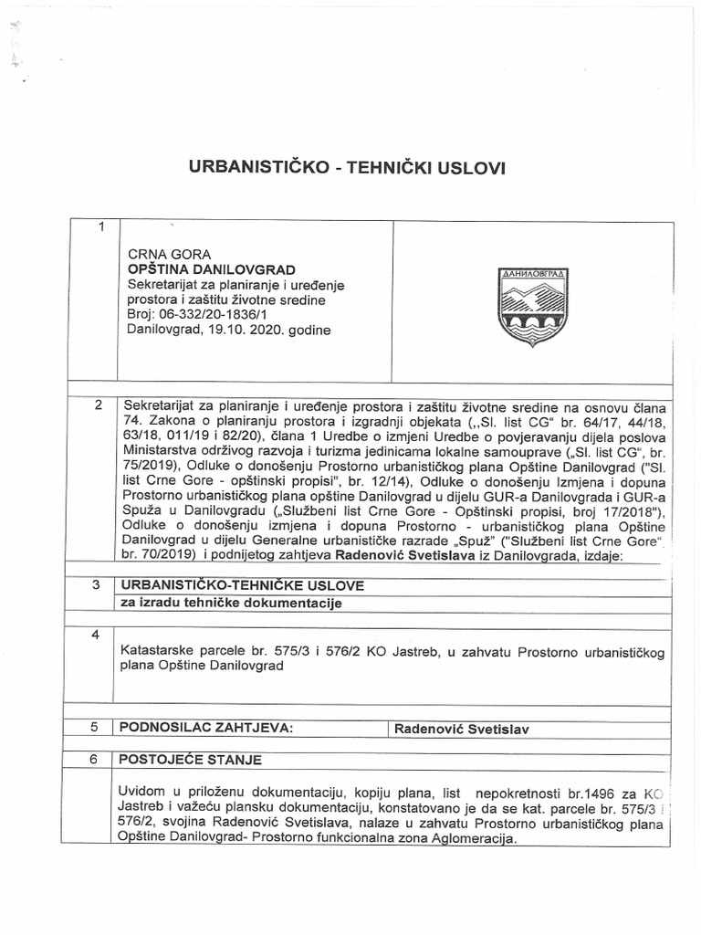 UT Uslovi | PDF