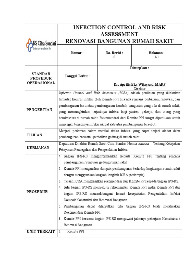 Sop Icra Bangunan | PDF