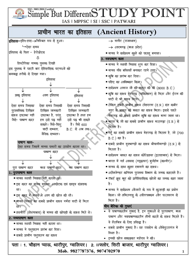 Ancient History NOTES | PDF