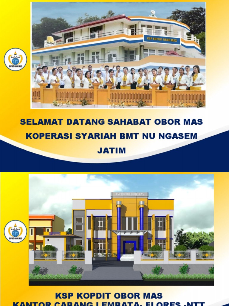 Profil KSP Kopdit Obor Mas | PDF