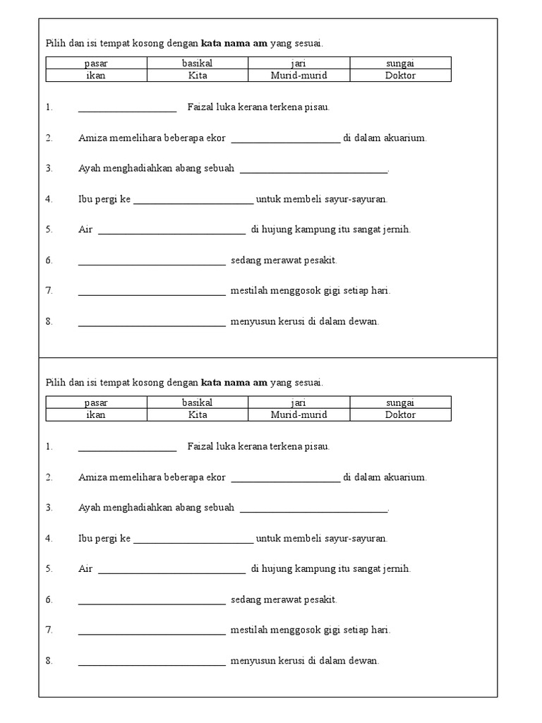 BBM BM Tahun 2 Nilam | PDF