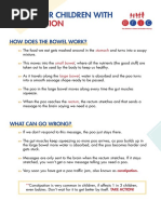 Constipation CHEO Handout | PDF | Constipation | Human Feces