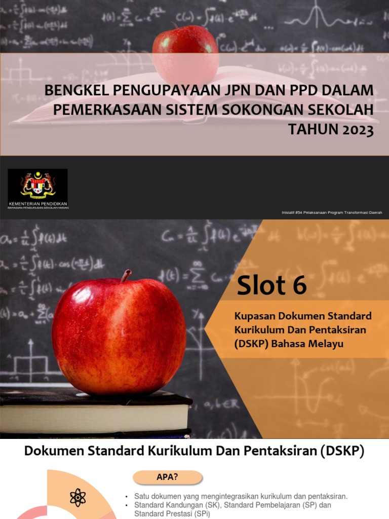 Slot 6 - BM - Kupasan DSKP | PDF