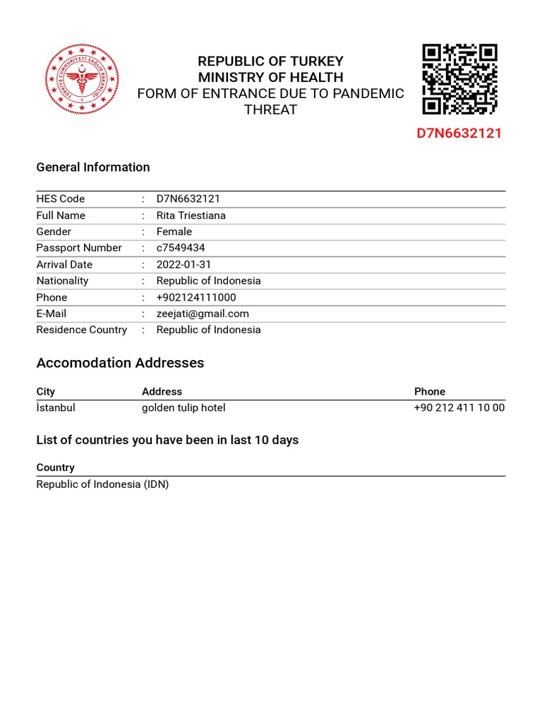 Form Rita | PDF