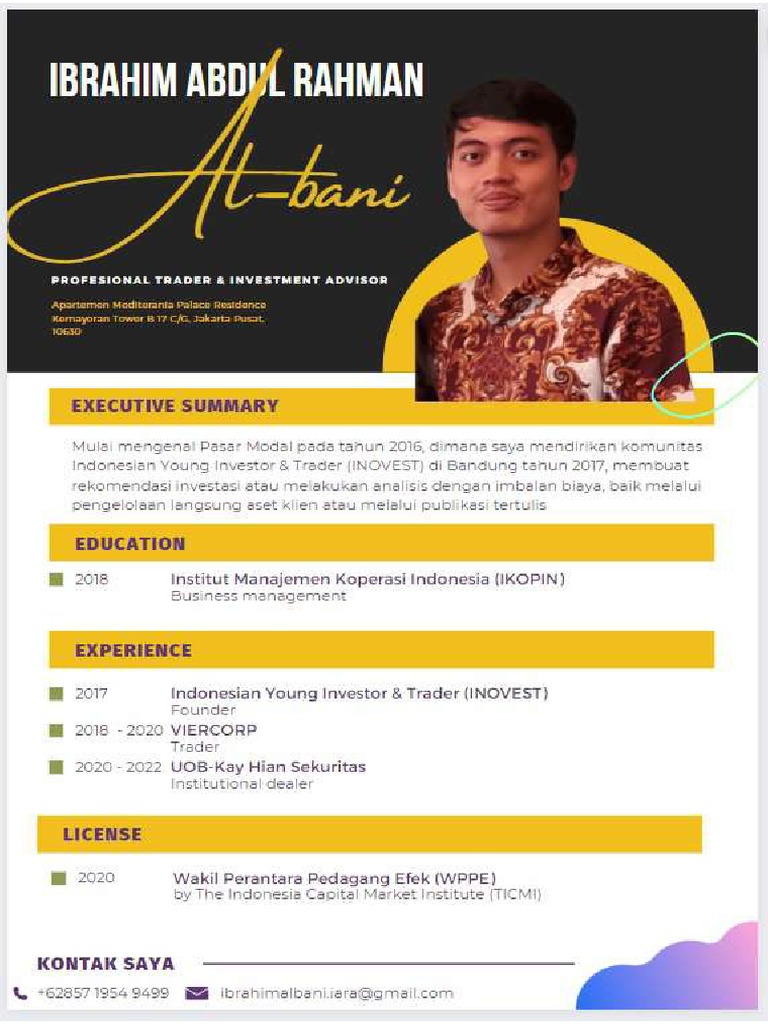 CV BANI | PDF