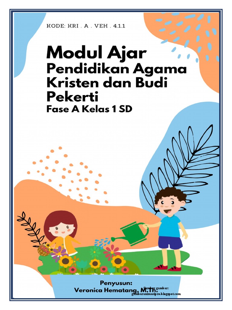 4 Final MA - Veronica Hematang - PAK - Fase A - Kelas I - 4.1.1 | PDF
