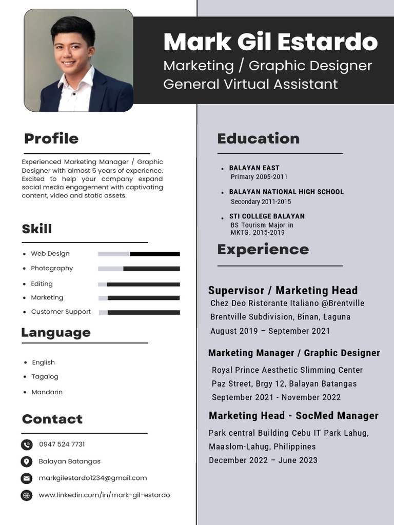 Mark Gil Updated Resume | PDF
