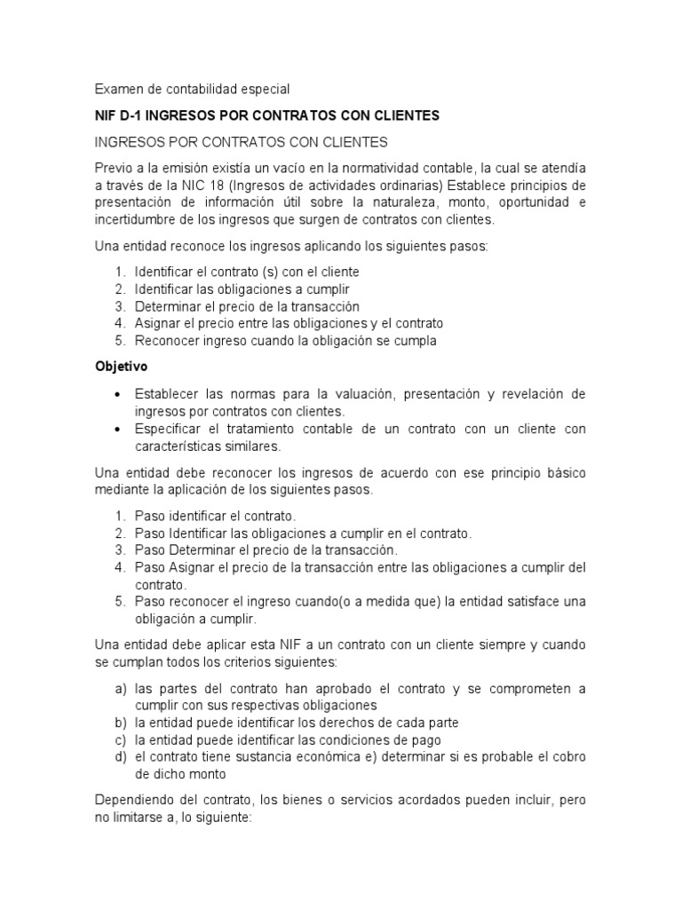 Examen de Contabilidad Especial | PDF Examen de Contabilidad Especial | PDF