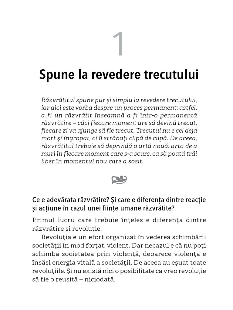 Osho - Traieste in Felul Tau | PDF