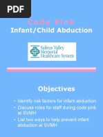 Code Pink PPT1 | PDF | Hospital | Police