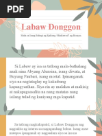 Epiko Ni Labaw Donggon | PDF