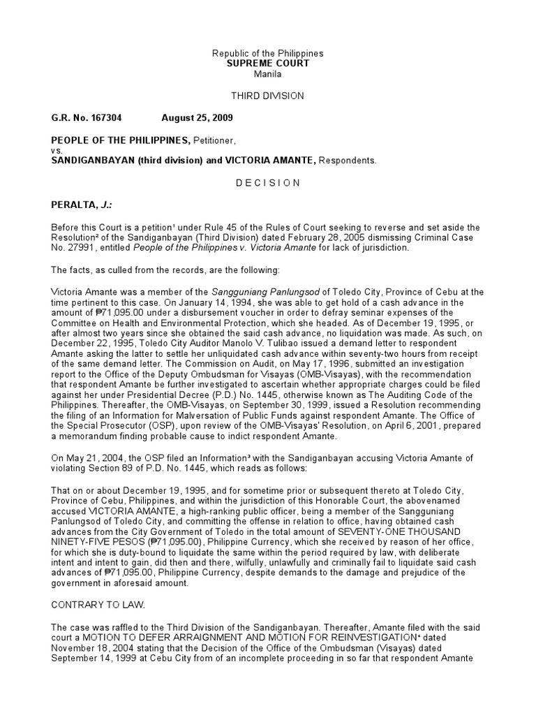 Sandiganbayan Jurisdiction Case Review | PDF | Jurisdiction | Crimes
