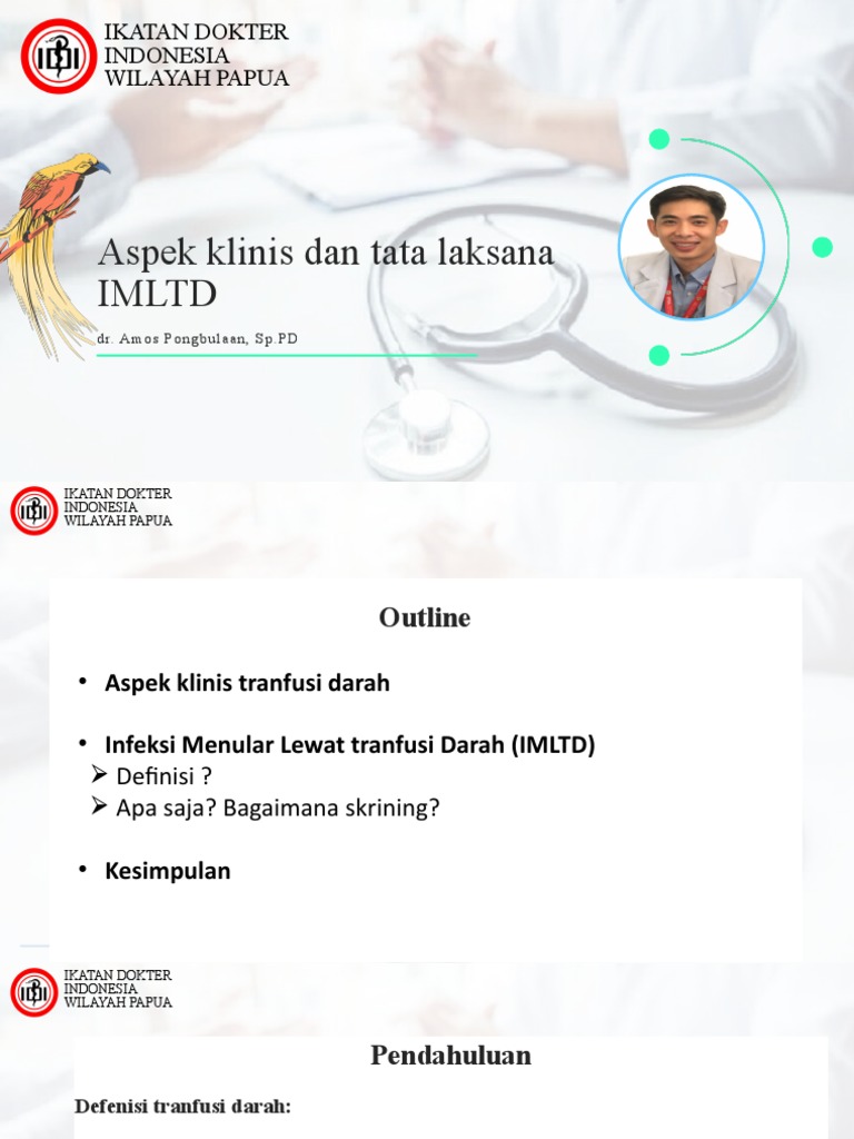 Aspek Klinis dan IMLTD dalam Transfusi | PDF | Pengembangan Diri