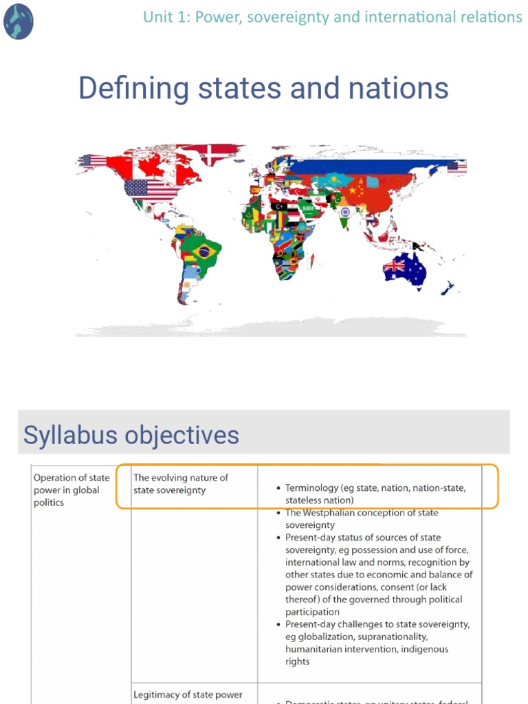 Understanding States and Nations | PDF