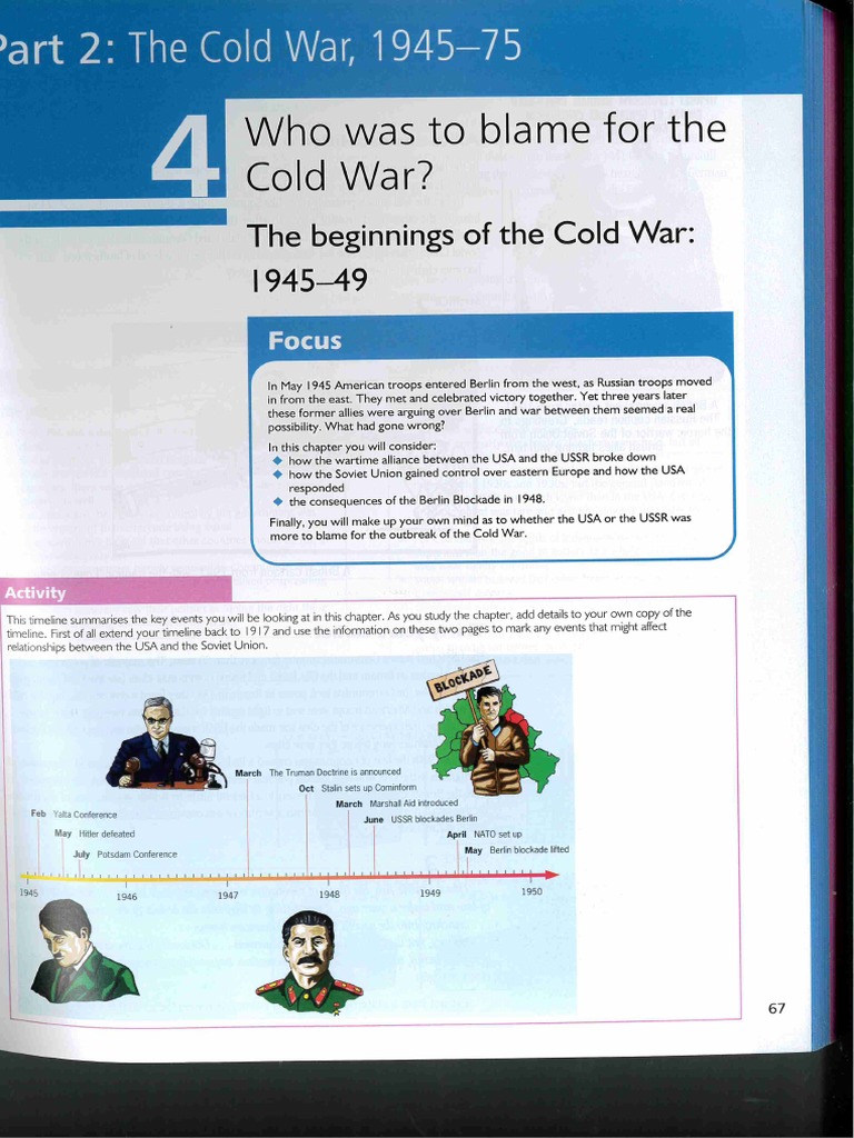 Cold War Origins Walsh | PDF