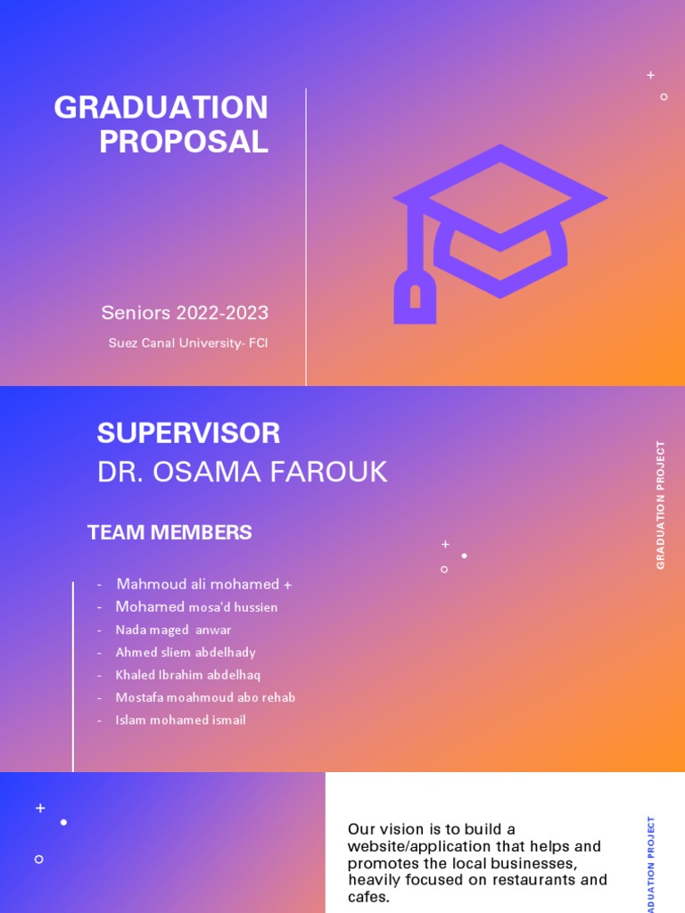 Graduation Proposal | PDF