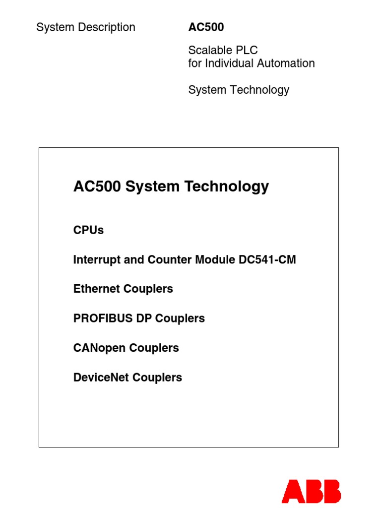 Manual Cpu Abb Completo 410 Pags | PDF | Central Processing Unit ...