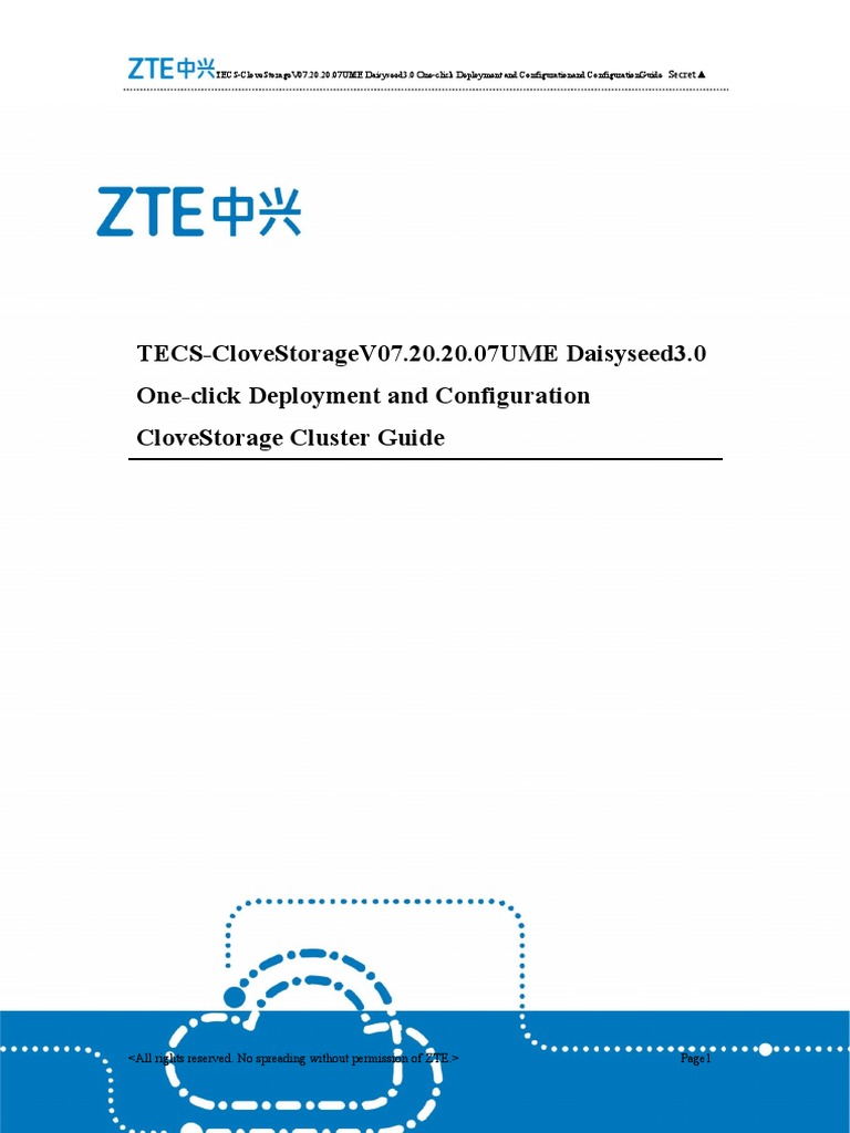 TECS-CloveStorageV07.20.20.07UME One-Click Deployment and Configuration CloveStorage Guide - R1 ...