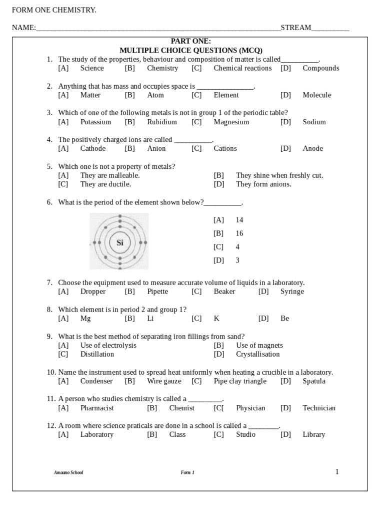 F1_Chemistry_revision | PDF
