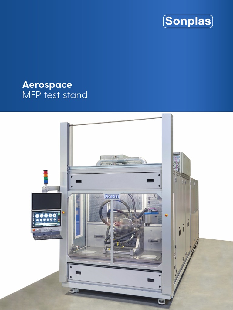 Sonplas PDB A MFP Test Stand EN-download | PDF | Pump | Computer ...