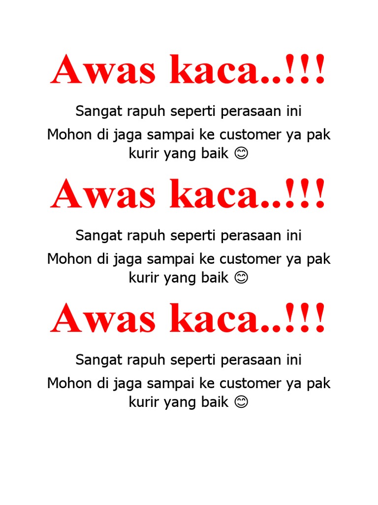 Awas Kaca | PDF | Griya & Taman