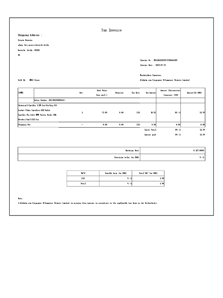 Payment | PDF