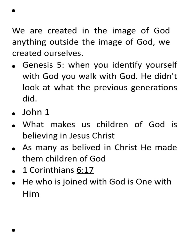 My identity in Christ | PDF