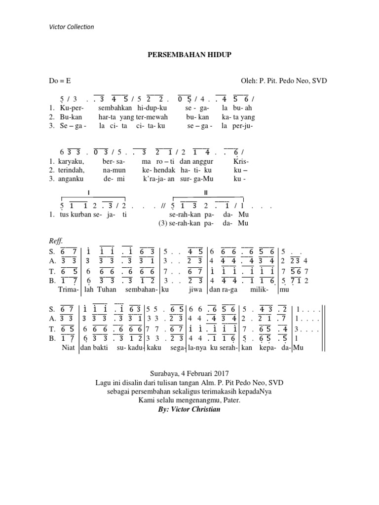 Persembahan Hidup N | PDF