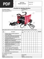 Portable Grinder-Pre Inspection Checklist | PDF | Personal Protective ...