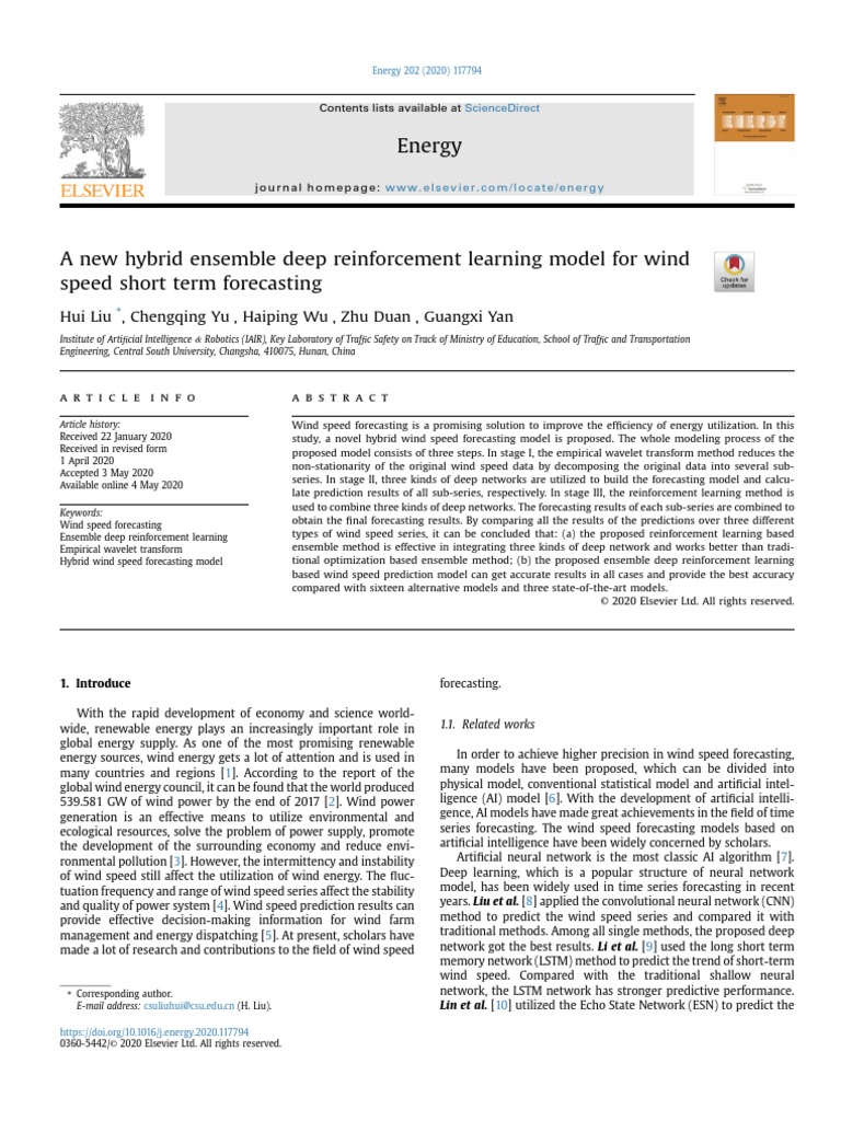 Energy: Hui Liu, Chengqing Yu, Haiping Wu, Zhu Duan, Guangxi Yan | PDF ...